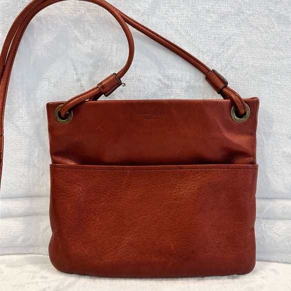 margot | Bags | Margot Brown Leather Crossbody Purse | Poshmark